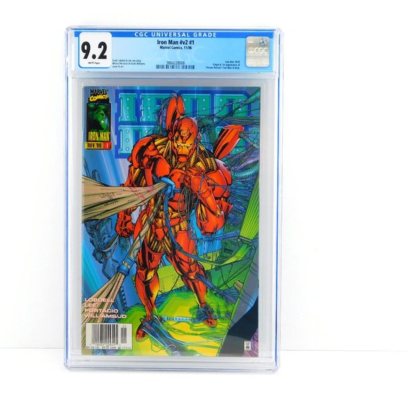 Marvel | Other | Iron Man Vol 2 Cgc 92 Whilce Portacio Jim Lee 1996 | Poshmark